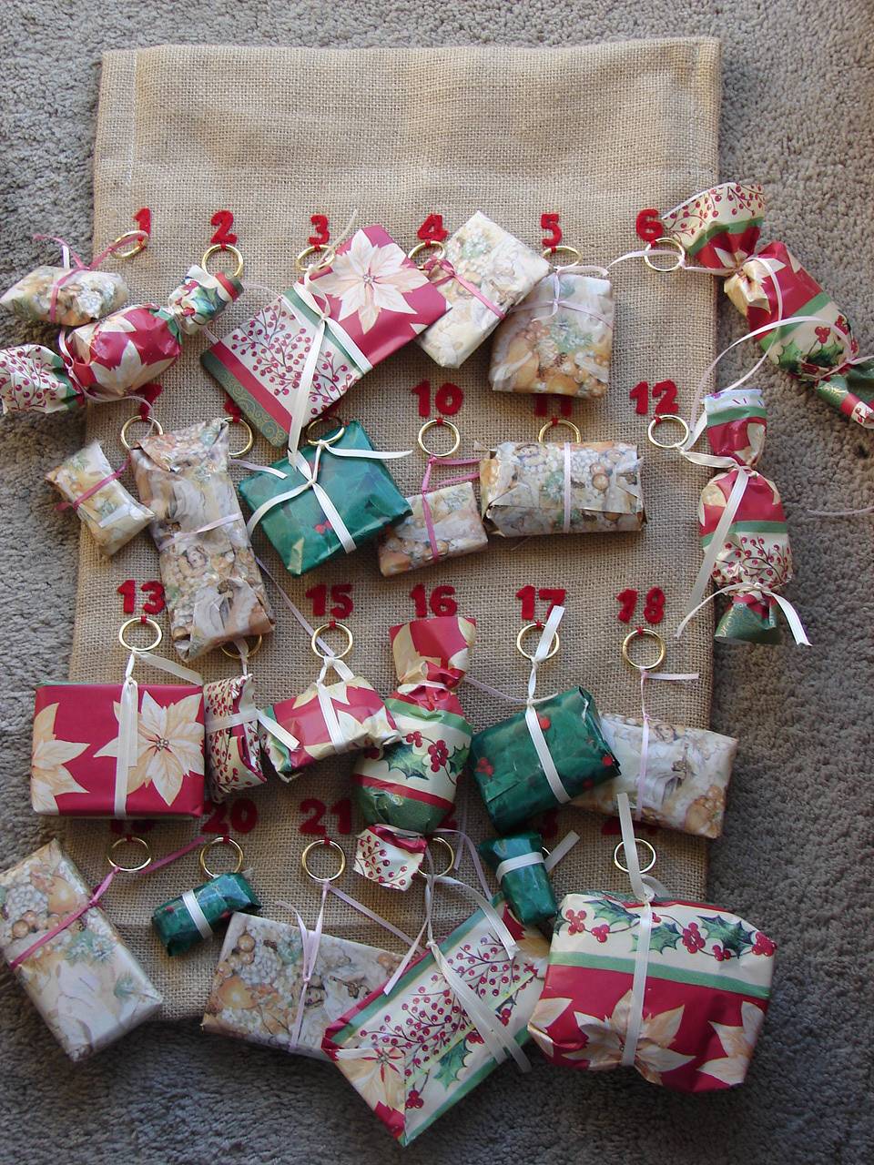 How To Make Your Own Gift Advent Calendar Crafts Projects